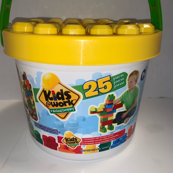 Other | Nwt Bucket Of Blocks New | Poshmark
